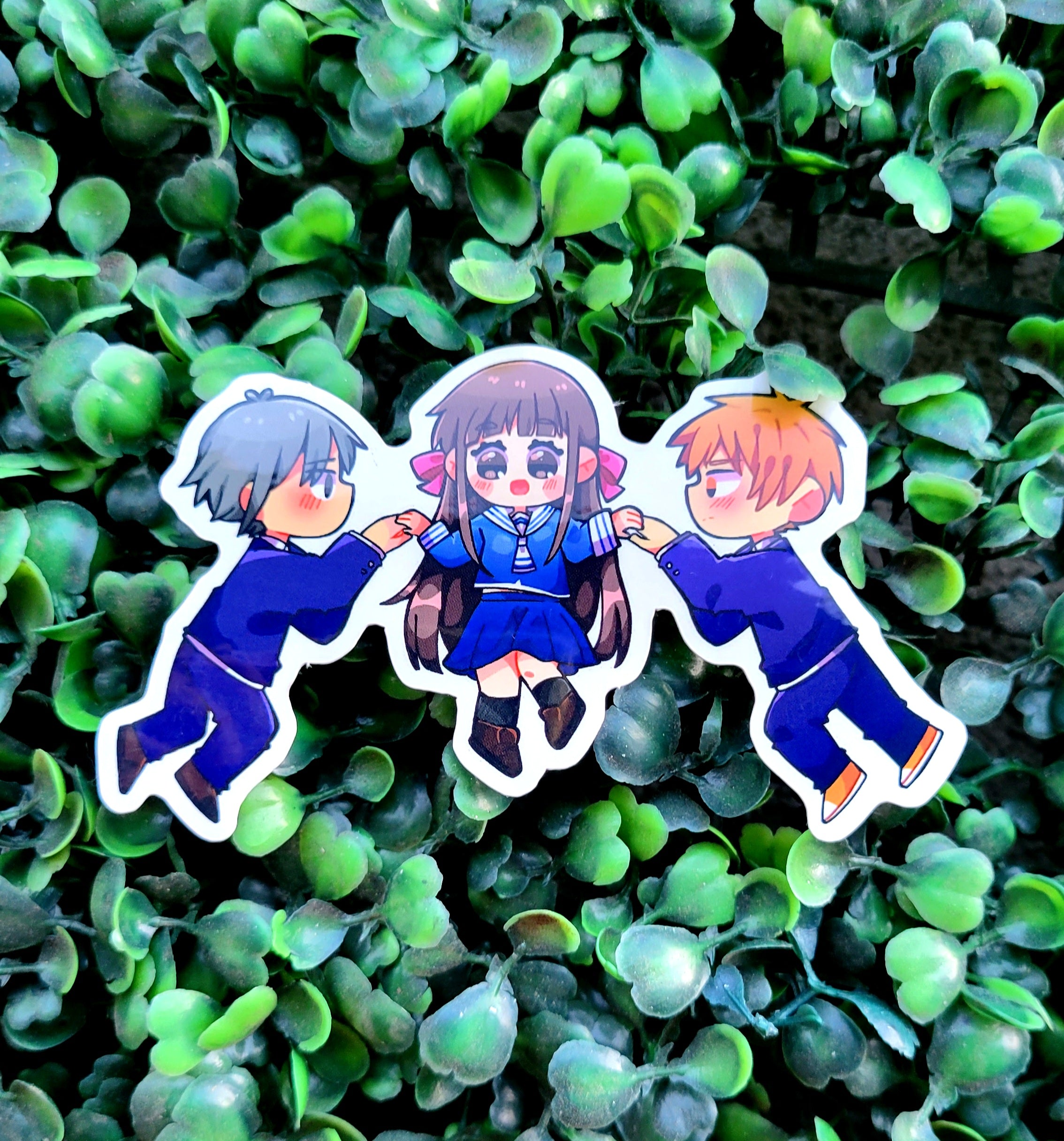 Tohru, Yuki and Kyo Sticker | Cosplay Arts Shop